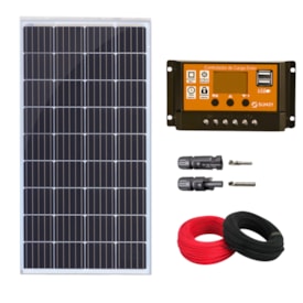 Kit Solar Off-Grid - Kit solar com bateria - Minha Casa Solar