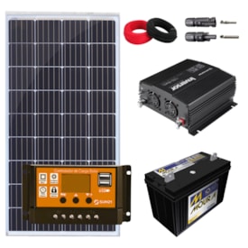 Kit mobilidade - Off grid - Kits solares - Minha Casa Solar